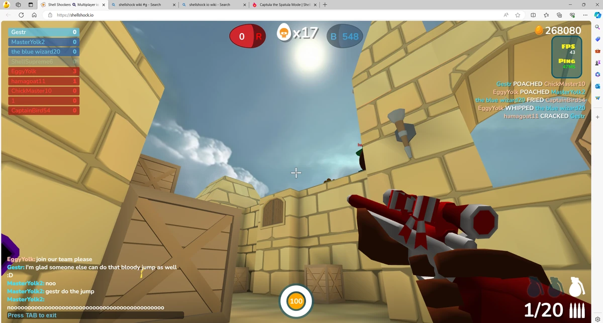 Captula the Spatula Mode | Shellshock.io Wiki | Fandom