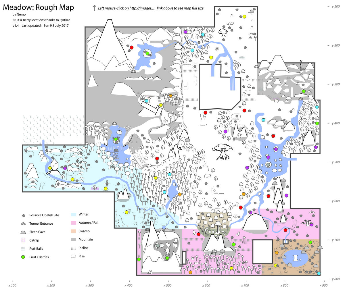 Карта Meadow | Shelter вики | Fandom
