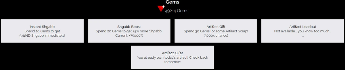 Gems | Shgabb Clicker Wiki | Fandom