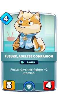 Pusuke, Ageless Companion | Shiba Eternity Wiki | Fandom