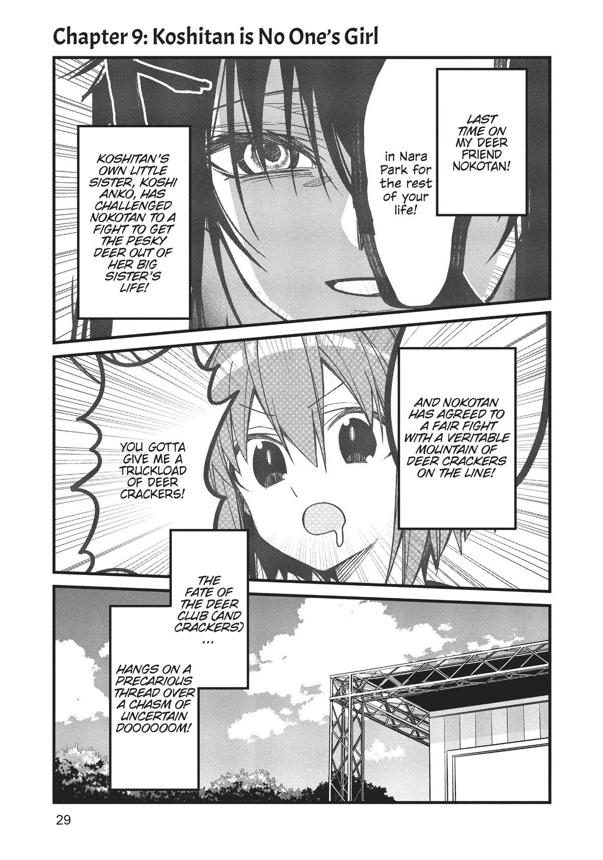 Chapter 9 | Shikanoko Nokonoko Koshitantan Wiki | Fandom