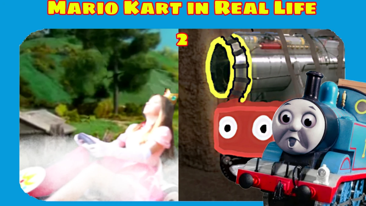 Mario Kart in real life 2: Full Steam Ahead!!!! | Shiloh And Bros Wiki ...
