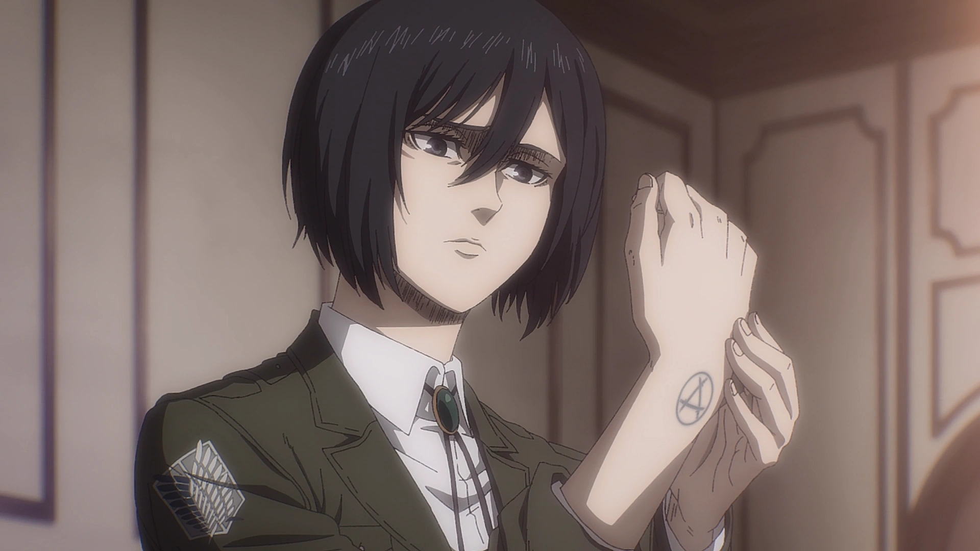 Mikasa Ackerman Manga Color