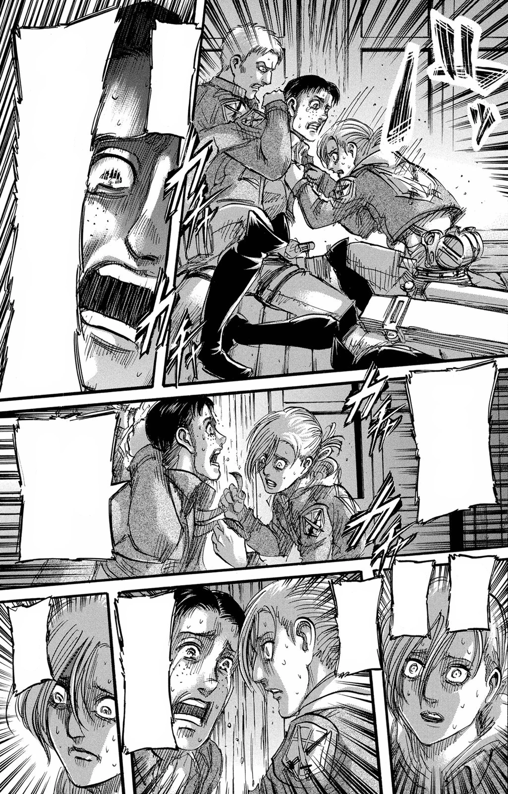 Aot Annie Father : After annie was exposed as the female titan she and ...