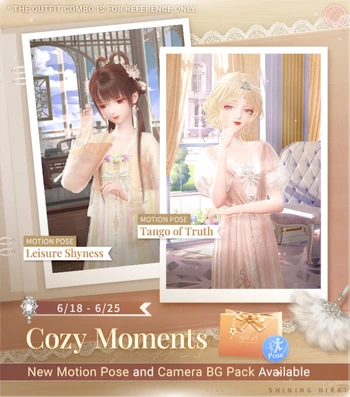 Cozy Moments Packs | Shining Nikki Wiki | Fandom