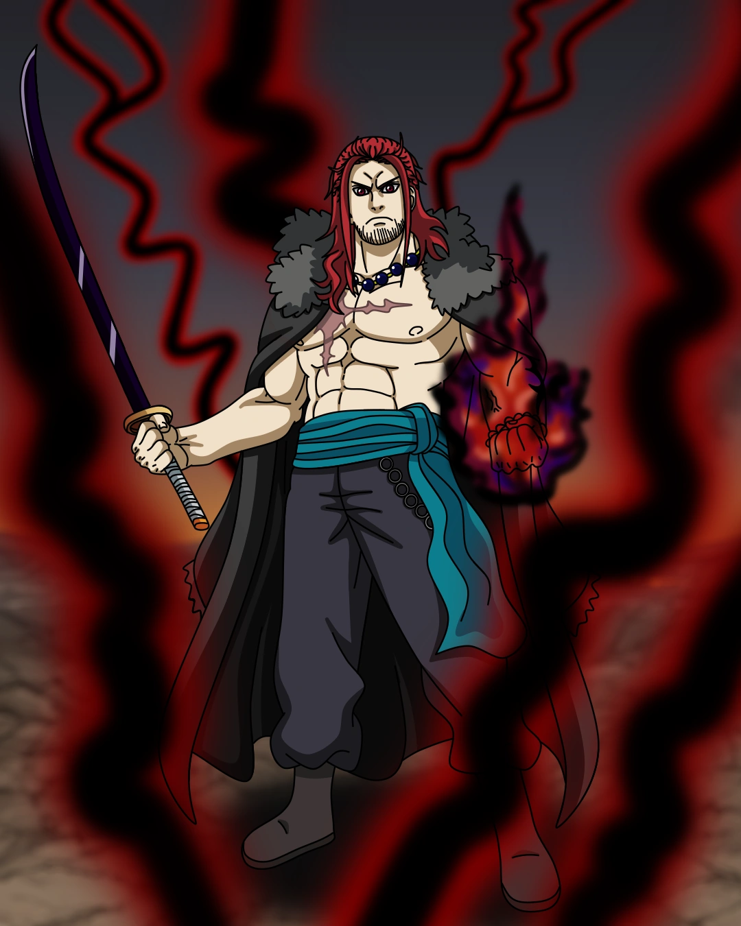 Supreme King Ambition: Dark Red Lightning | Shinobi Shinden RPG Wiki ...