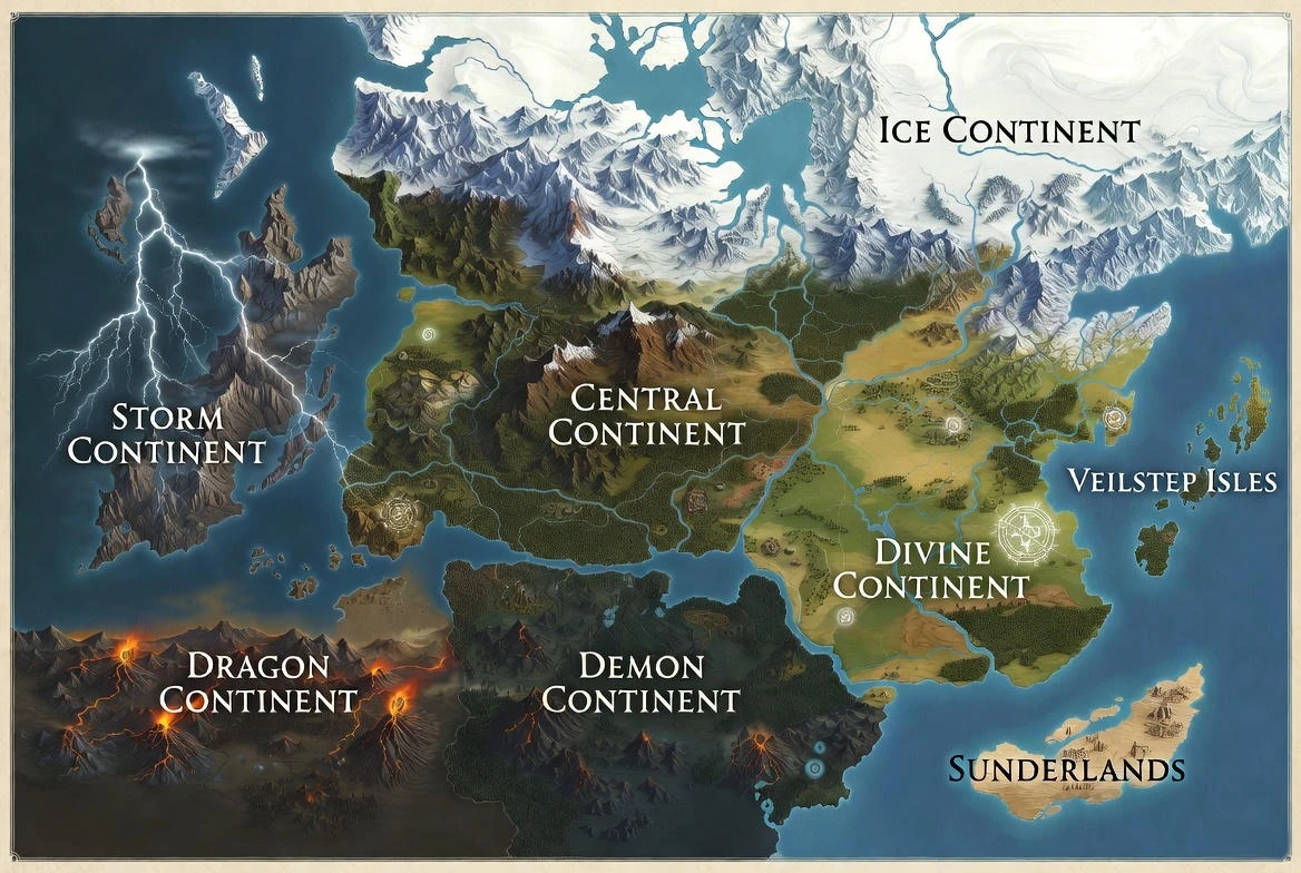 Storm Continent | Shinobi Shinden RPG Wiki | Fandom