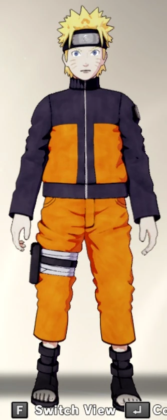 Naruto Uzumaki Suit