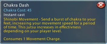Рывок Чакры (Chakra Dash) | ShinobiStory WoW Вики | Fandom