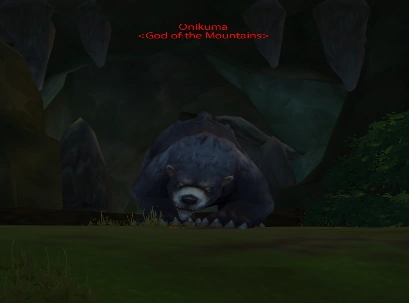 Onikuma "God of the Mountain" | ShinobiStory WoW Вики | Fandom