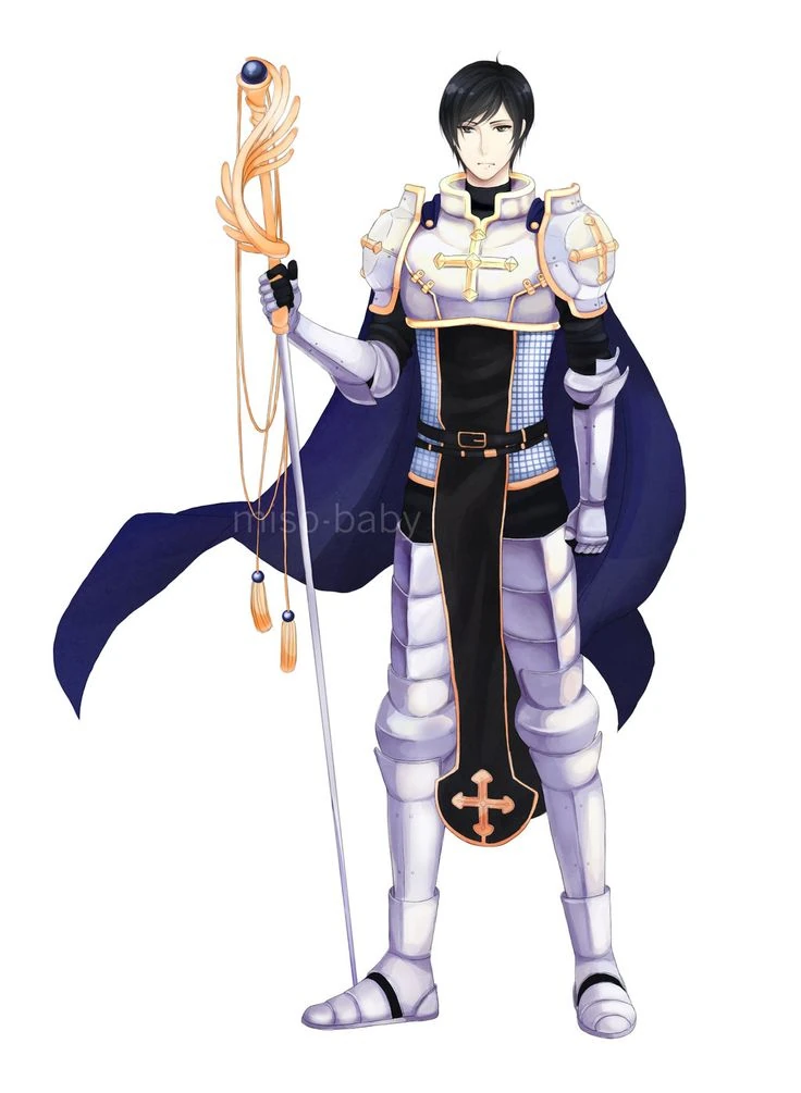 Anime Male Knight Armor