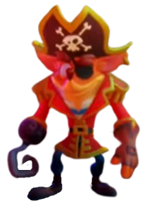 Captain Crash Bandicoot | One Piece: Ship of fools Wiki | Fandom
