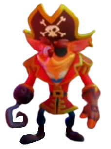 Captain Crash Bandicoot | One Piece: Ship of fools Wiki | Fandom