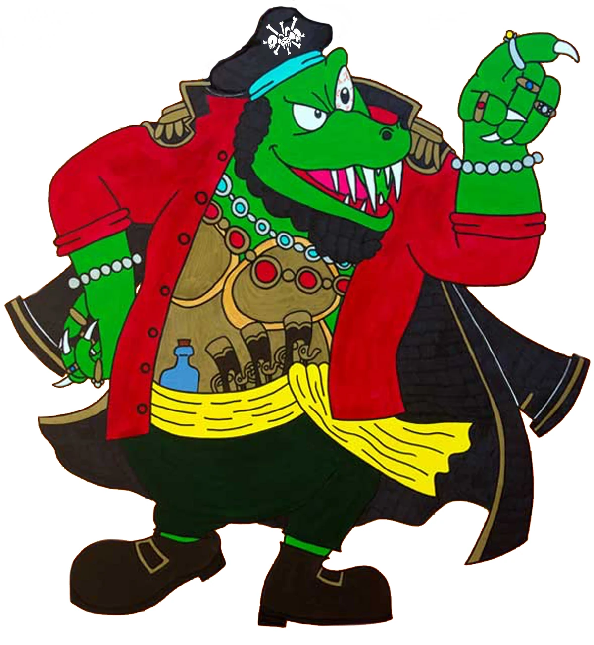 Kaptain Skurvy K.Rool | One Piece: Ship of fools Wiki | Fandom