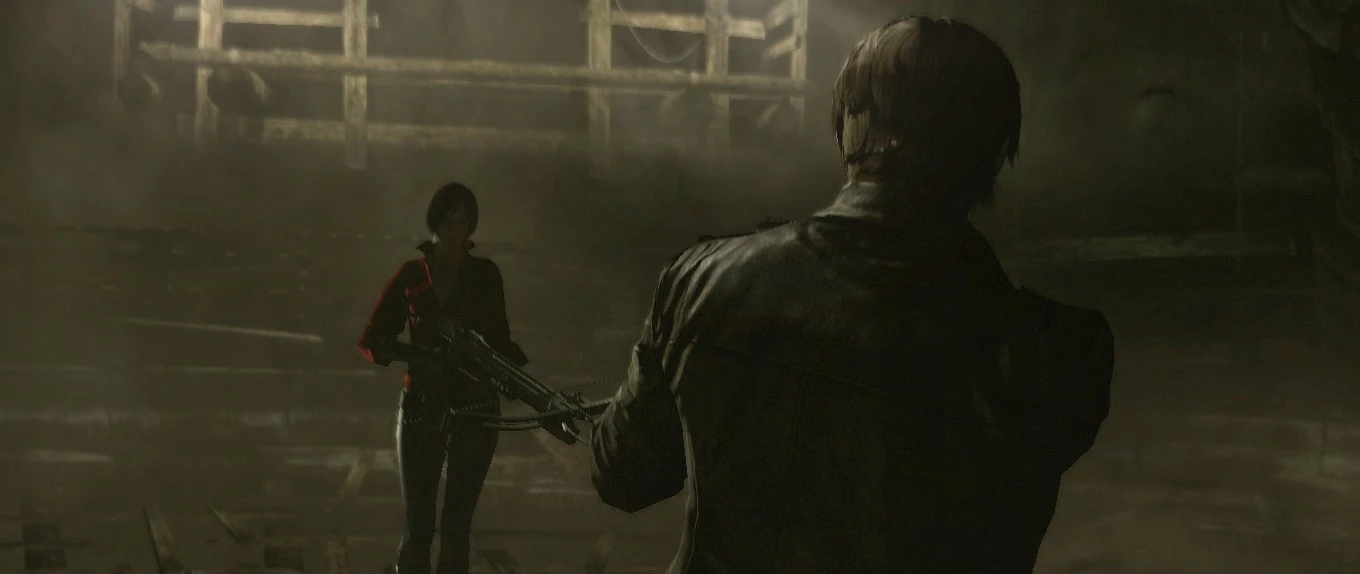 Resident Evil 6 Ada E Leon Kiss
