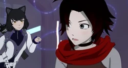 Rwby Ruby X Blake