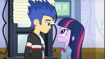 My Little Pony Twilight Sparkle And Flash Sentry Kiss