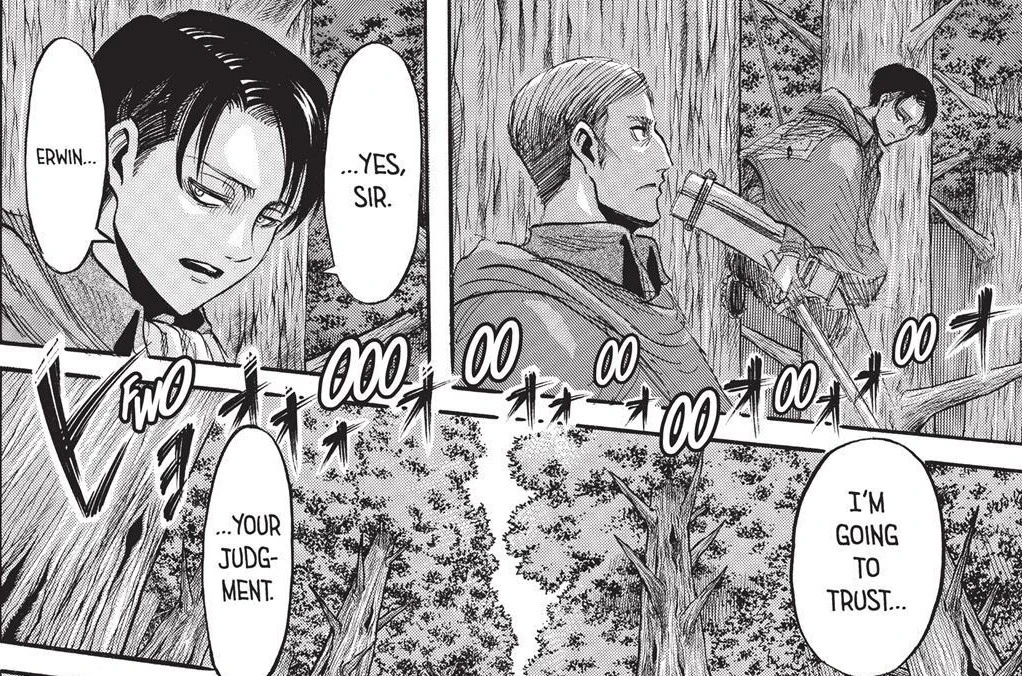 Levi X Erwin Doujinshi