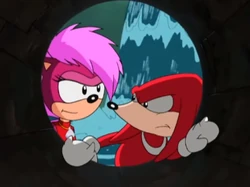Sonic Underground Sonia And Knuckles