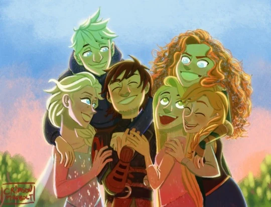 The Super Six | Shipping Wiki | Fandom