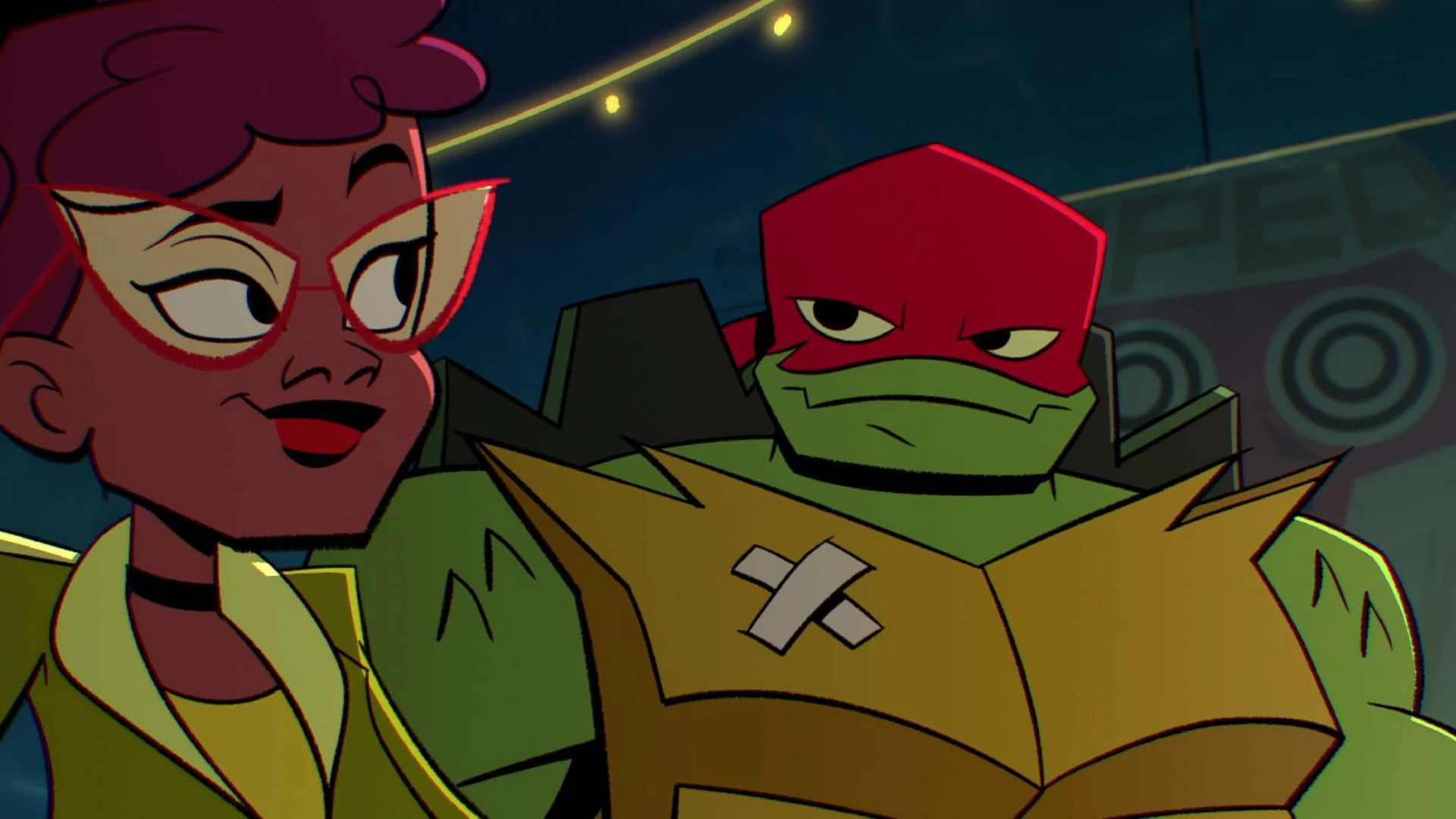 Tmnt 2012 Raph Y Abril Tmnt April Png Images | PNGEgg