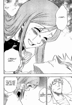 Orihime And Ichigo Kiss