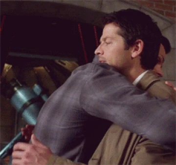 Supernatural Charlie Hug Gif
