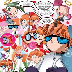 Bande Dessinée Dexter Et Blossom Dexter Dessin
