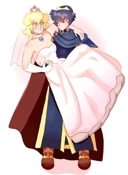 Marth Y Peach Who Helps Peach And Marth To Save Tails And Cosmo By