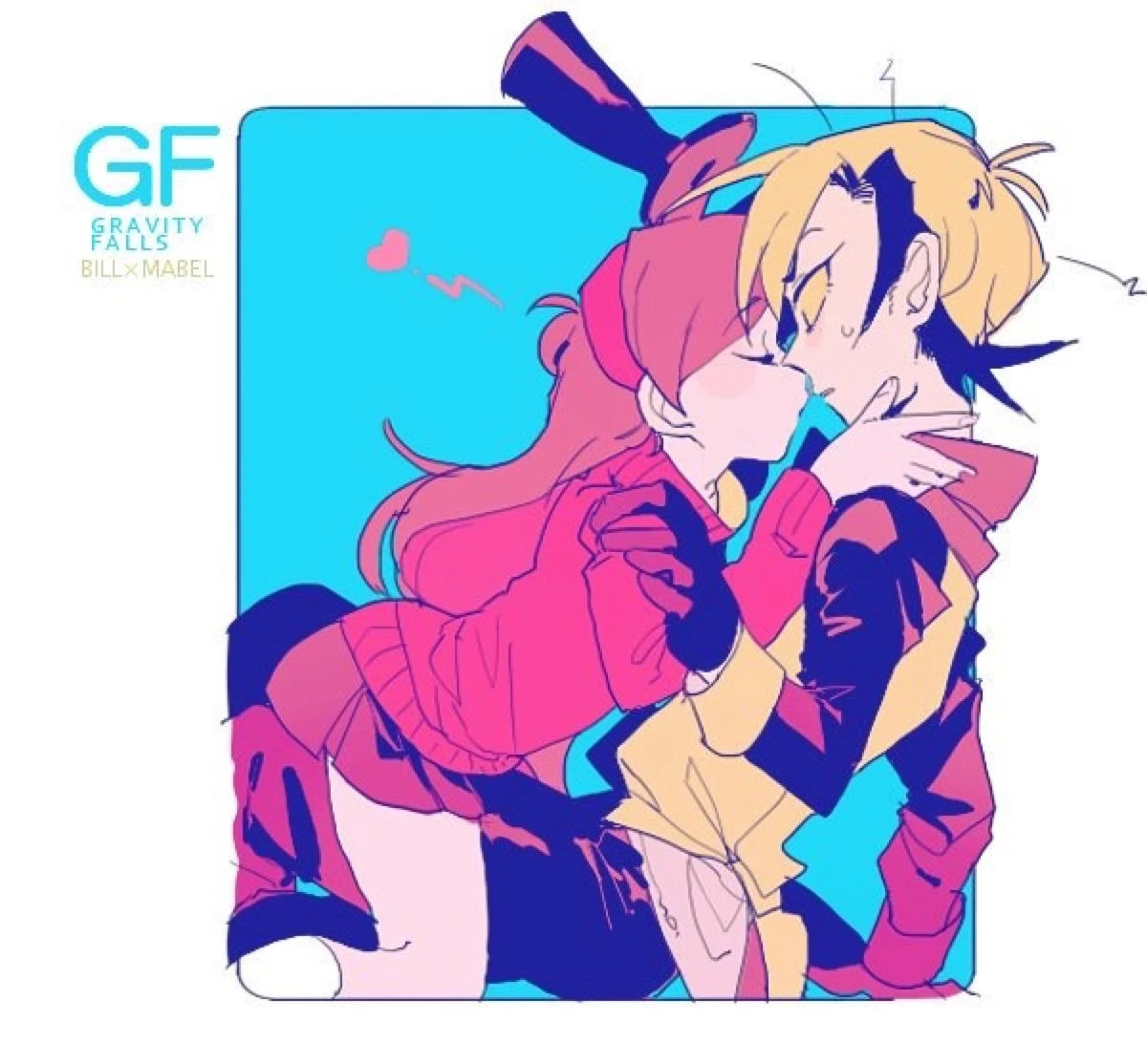 Human Bill Cipher And Mabel