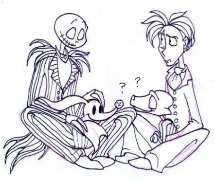 victor corpse bride coloring page