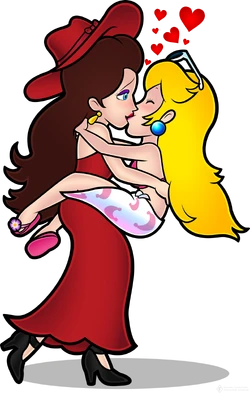 Mario Pauline And Peach