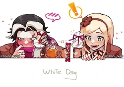 Dangan Ronpa Sonia And Gundam