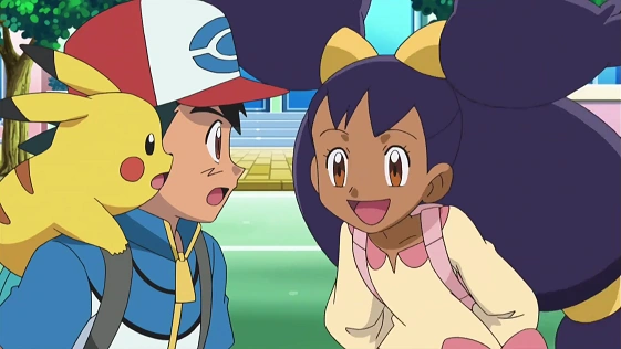 Pokemon Ash And Iris