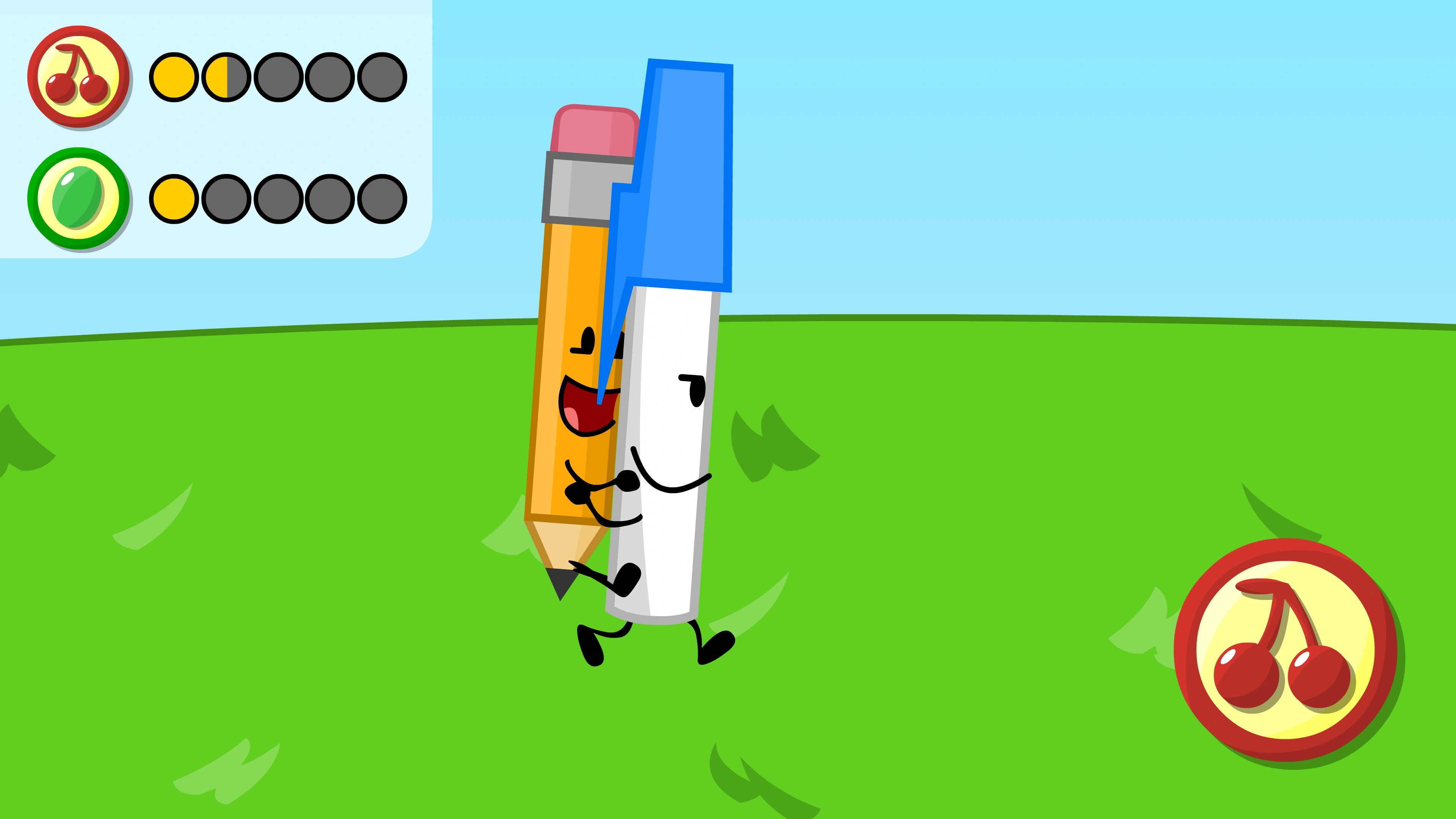 Pencil And Pen From Bfdi