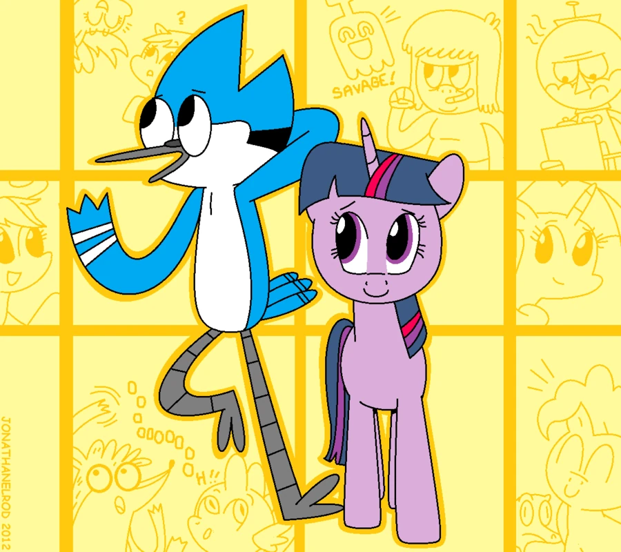 Regular Show My Little Pony Crossover