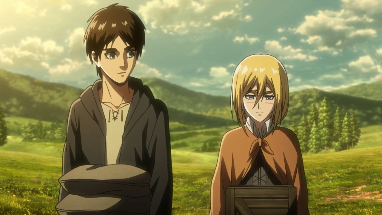 Attack On Titan Christa And Eren