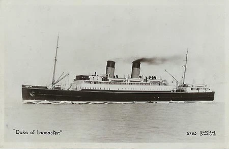 TSS Duke Of Lancaster (1927) | Ships and Ocean Liner Wiki | Fandom