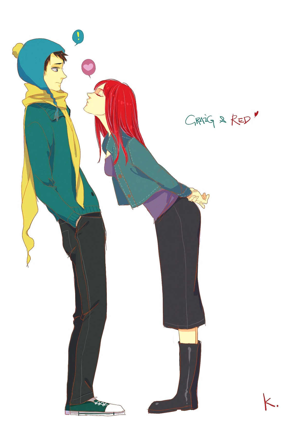 Craig x Red | Shipy Wiki | Fandom
