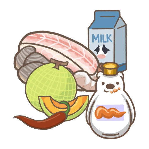 Ingredients | Shiro's Kitchen Cruise Wiki | Fandom