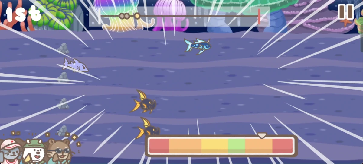 Mini Games/Fish Race | Shiro's Kitchen Cruise Wiki | Fandom