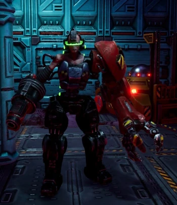 Cyborg Enforcer (System Shock Remake) | System Shock Wiki | Fandom