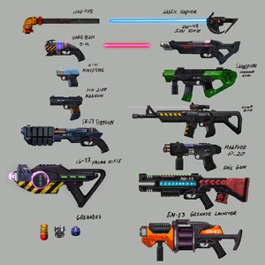 RW-45 Ion Pulse Rifle | System Shock Wiki | Fandom