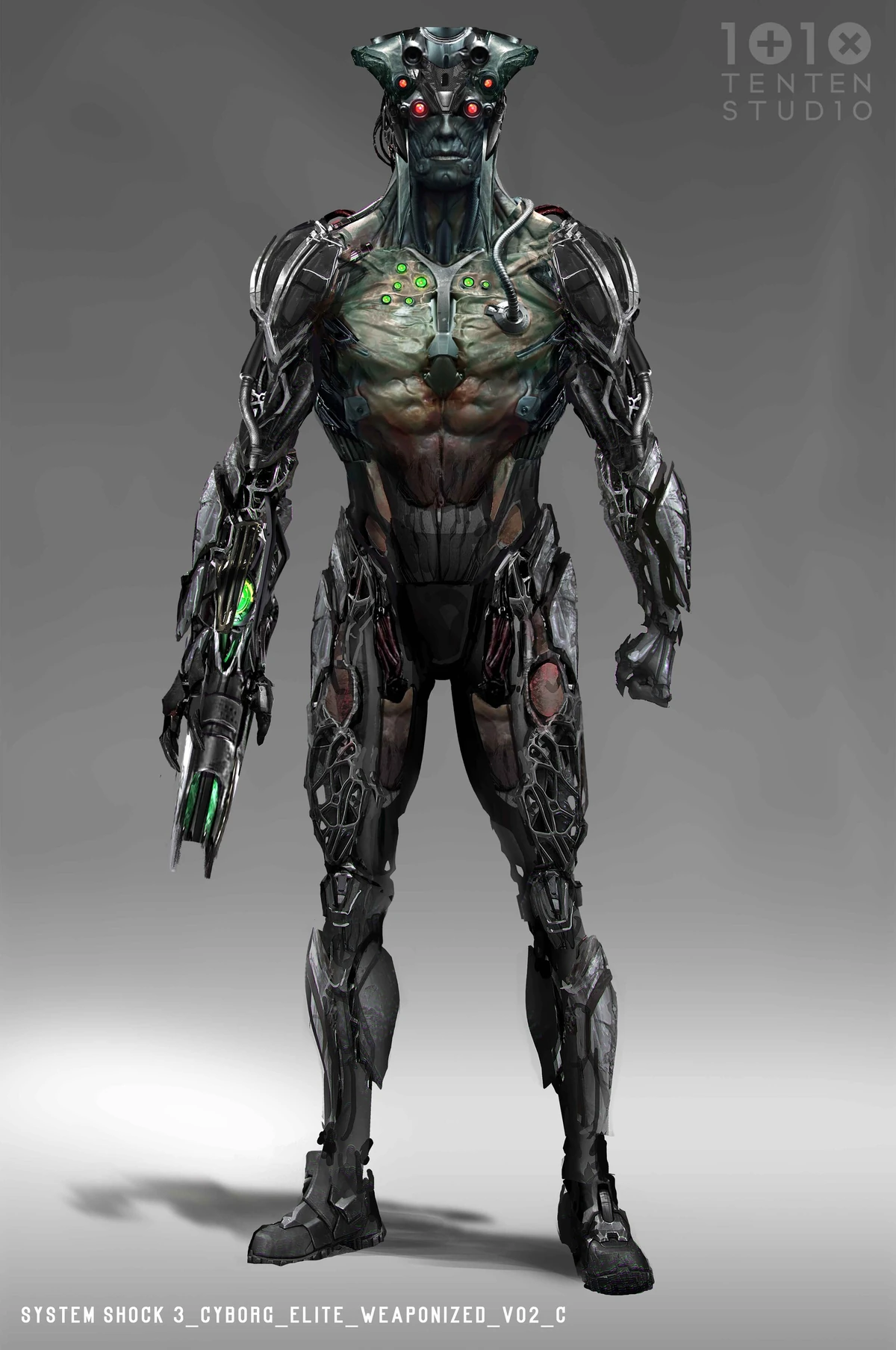 Cyborg Elite (System Shock 3) | System Shock Wiki | Fandom