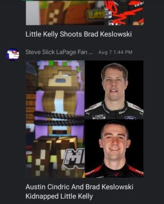 NASCAR Driver Discrimination | Shollan And Catiken The Semi God Albino ...