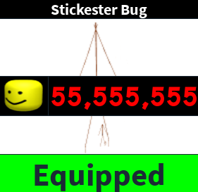 Stickester Bug | Shoot and Eat Noobs Wiki | Fandom