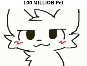 100 MILLION Pet | Shoot and Eat Noobs Wiki | Fandom