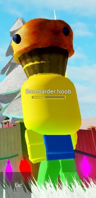 Bombarder Noob | Shoot and Eat Noobs Wiki | Fandom