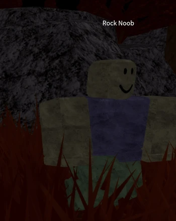 Rock Noob | Shoot and Eat Noobs Wiki | Fandom