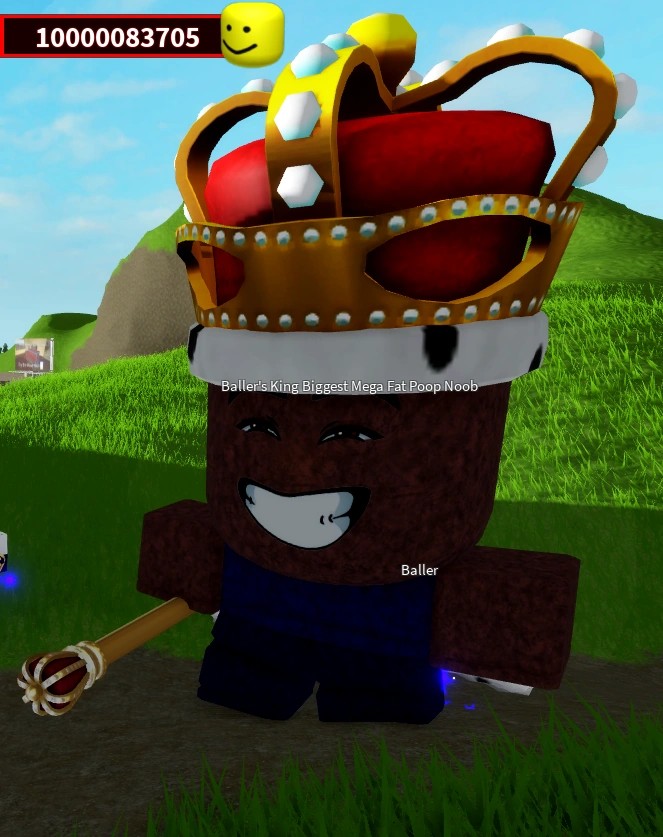 King Biggest Mega Fat Poop Noob | Shoot and Eat Noobs Wiki | Fandom